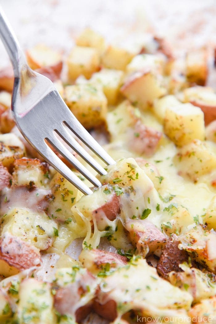 Roasted Red Potatoes With Mozzarella Know Your Produce