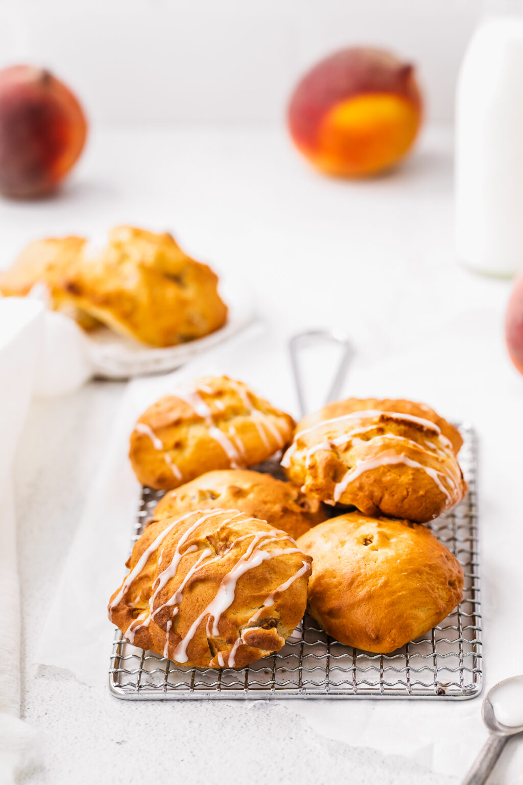 Air Fryer Peach Fritters - Know Your Produce